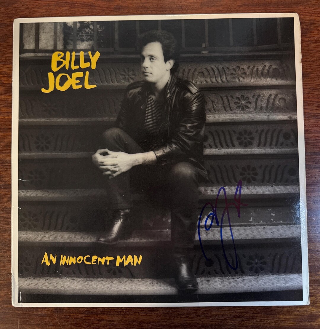 Billy Joel "an Innocent Man" Album Hand-signed Autographed LP W/ LOA - Etsy