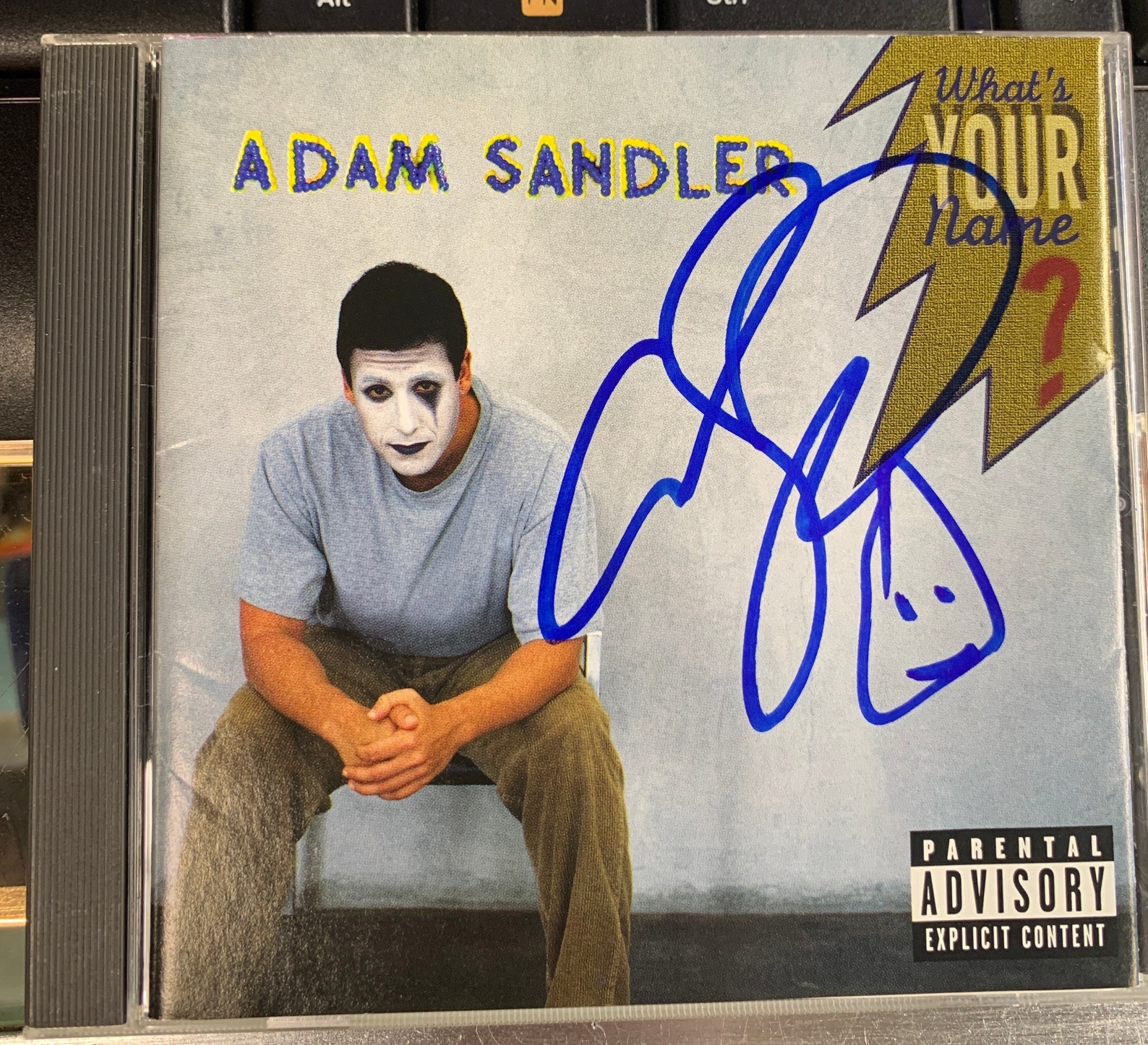 Adam Sandler What's Your Name CD Hand Signed Autographed - Etsy
