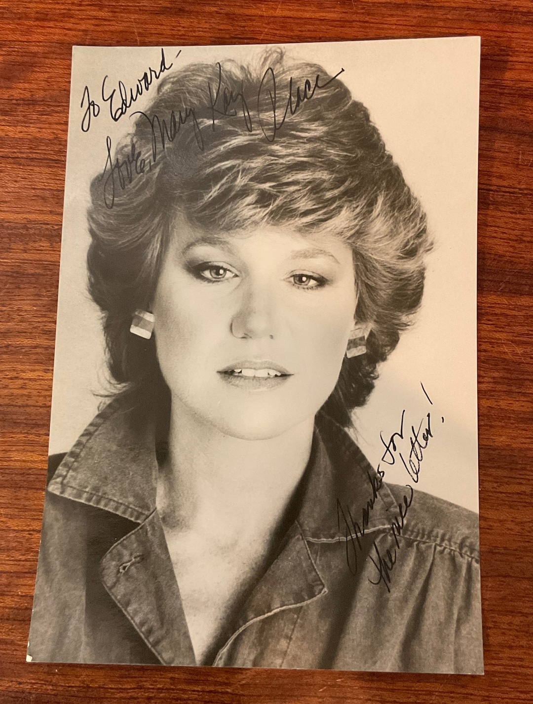 Mary Kay Place "mary Hartman" Hand Signed Autographed 4.75"x7" Photo W ...