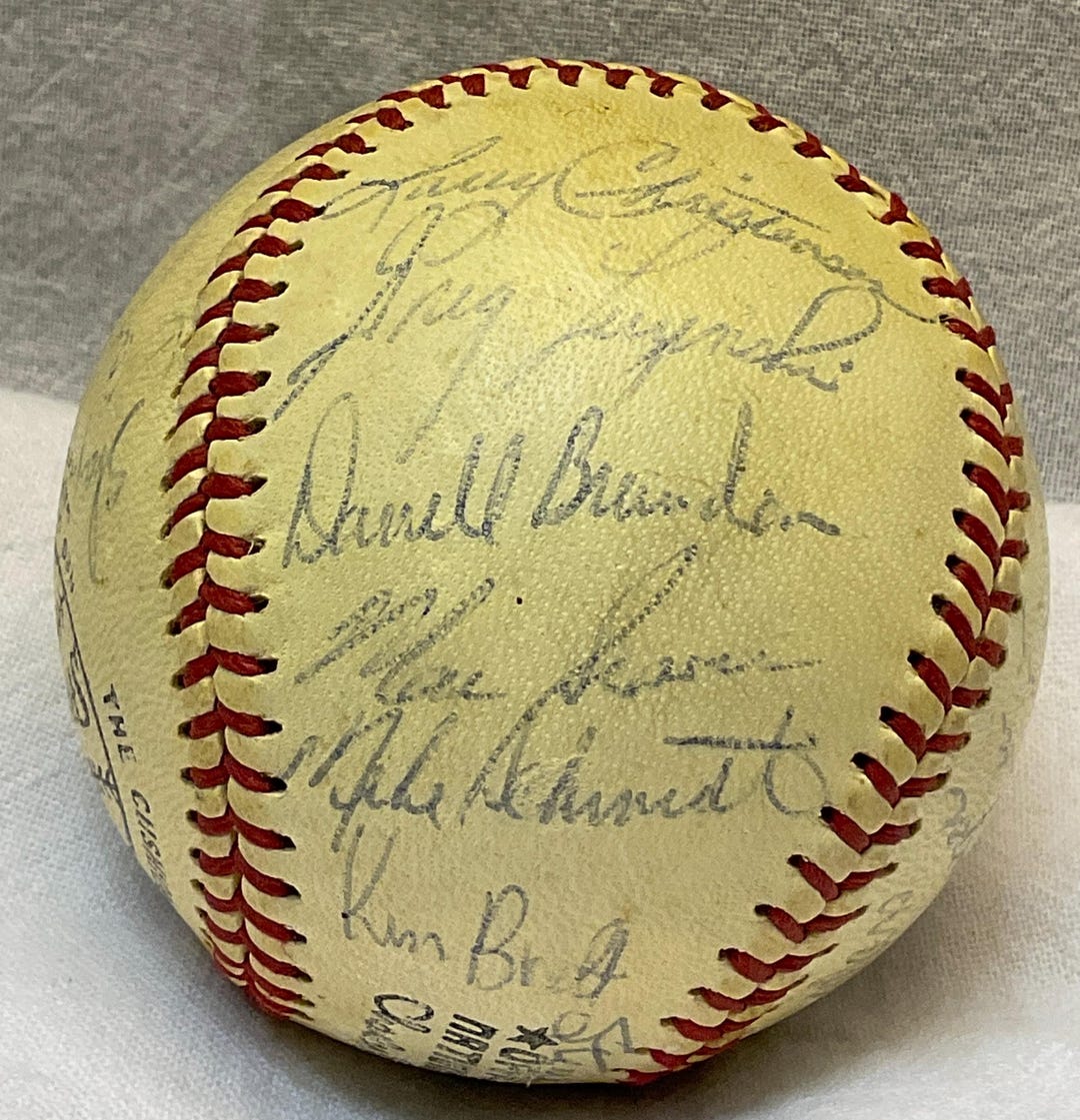 Philadelphia Phillies 1973 COMPLETE TEAM Multi-signed Autographed ...