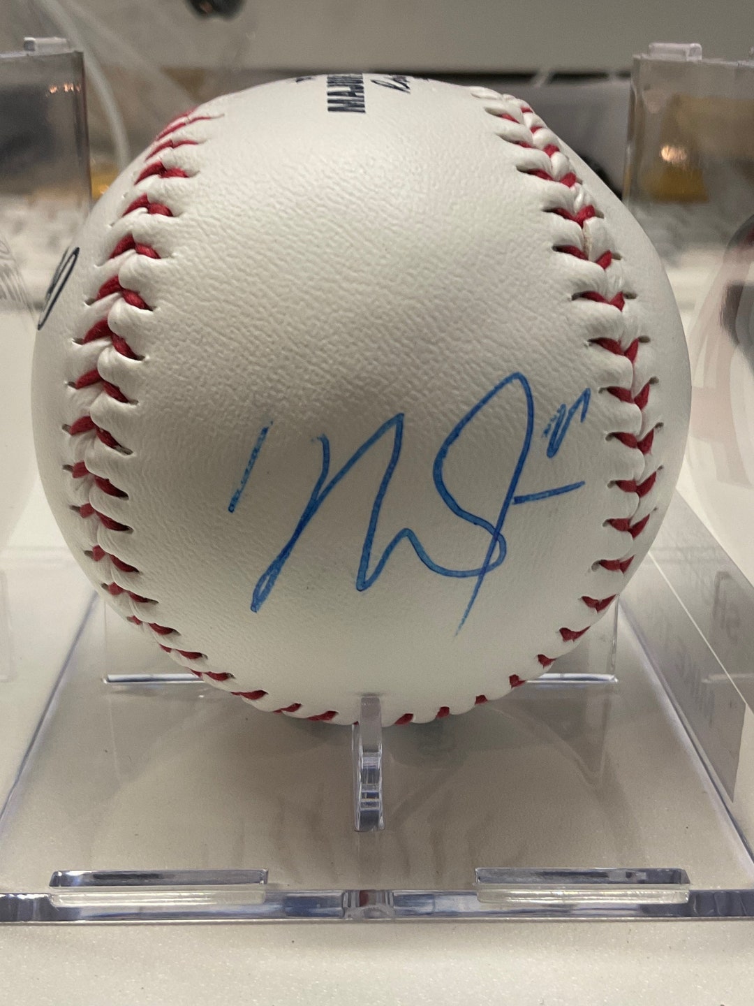 Shohei Ohtani & Mike Trout Los Angeles Angels Hand Signed Autographed ...