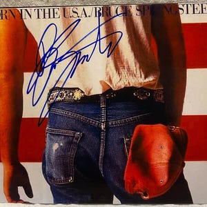 Bruce Springsteen "born in the Usa" Autographed 8x10" Photograph Hand ...