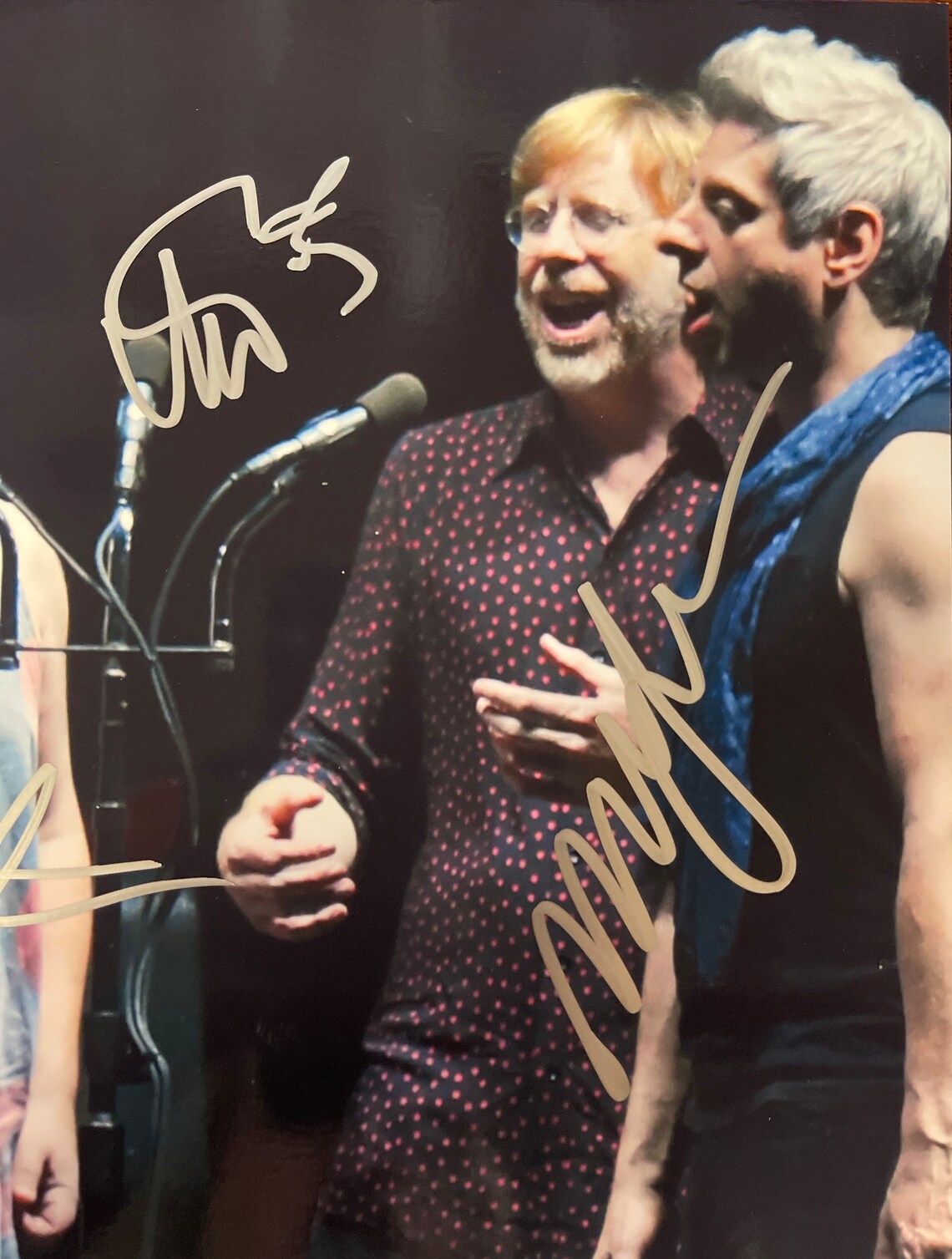 Phish Live Group Photo 9x11 4x Hand Signed Autographed - Etsy