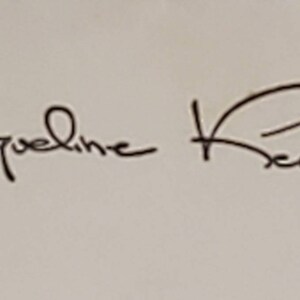 Jacqueline Kennedy Onassis Jackie O Hand Signed & Addressed Envelope 5. ...