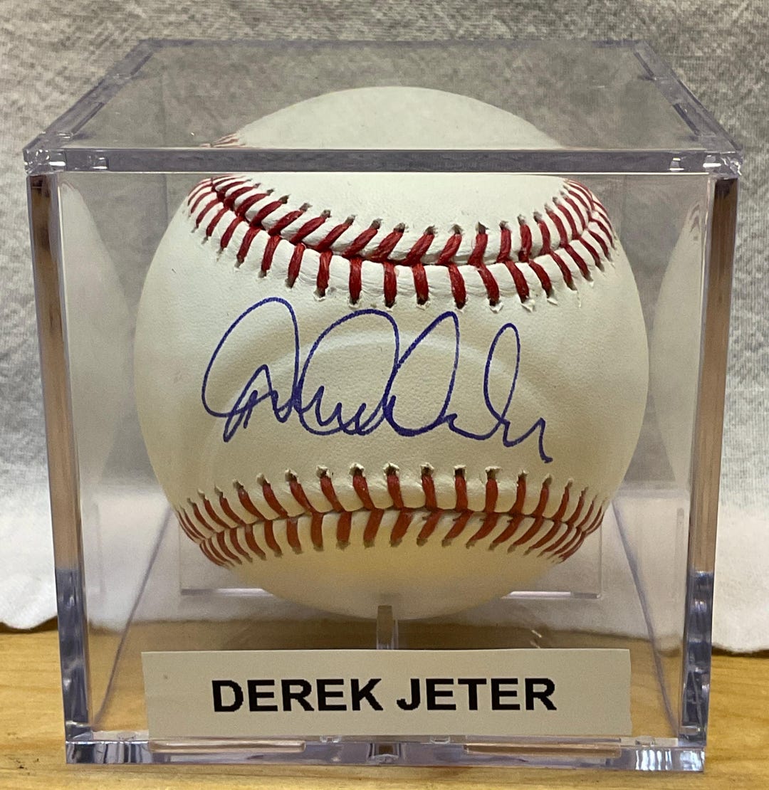 Derek Jeter New York Yankees Signed Autographed Official Rawlings ...