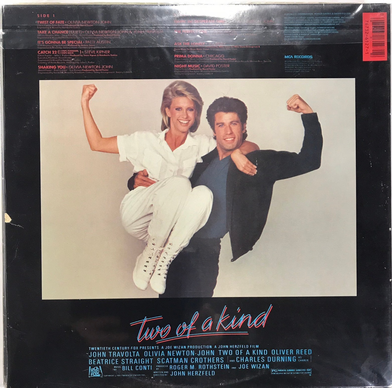 Buy Two of A Kind Motion Picture Soundtrack Record Album Cover Online ...