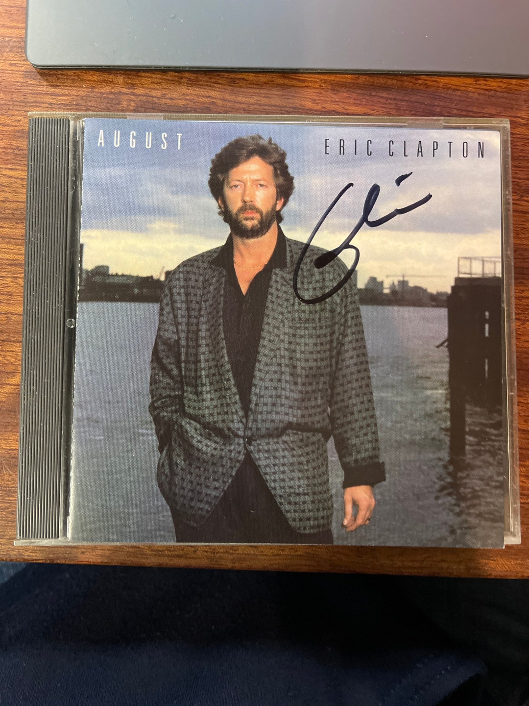 Eric Clapton "august" CD Cover - Hand-signed Autograph W/ LOA - Etsy
