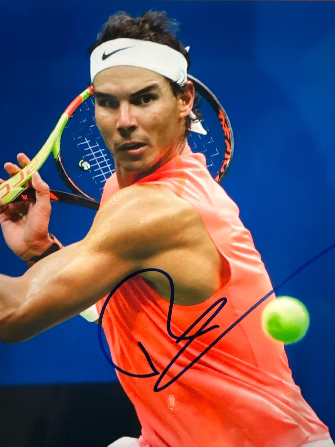 Rafael Nadal rafa hand Signed Autographed Photograph 8.5x11 With LOA ...