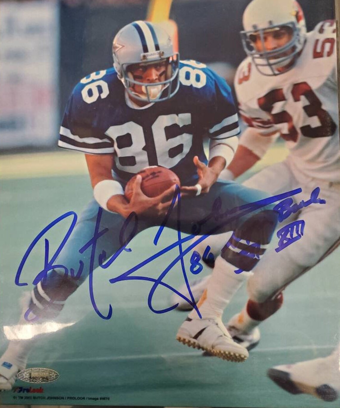 Michael McColly Butch Johnson 86 Dallas Cowboys Denver - Etsy France