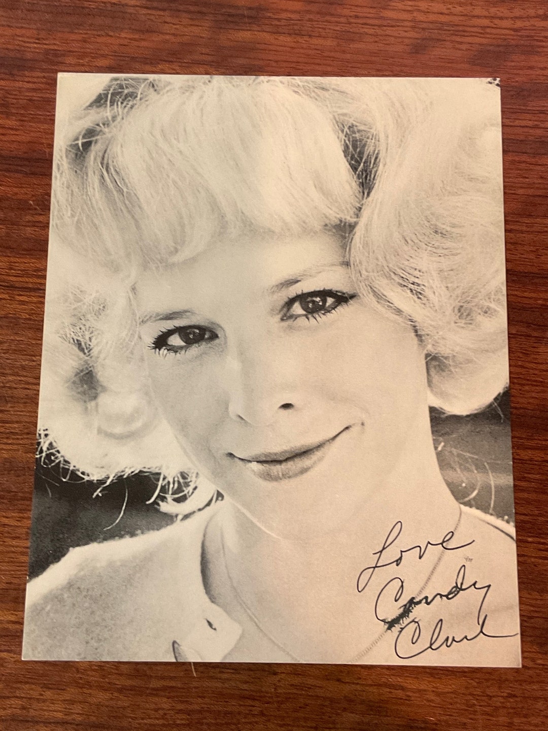 Candy Clark "american Graffiti" Hand Signed Autographed 5" X 6.25 ...