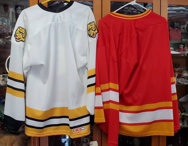 1990 Calgary Flames and Boston Bruins Team Signed NHL CCM | Etsy