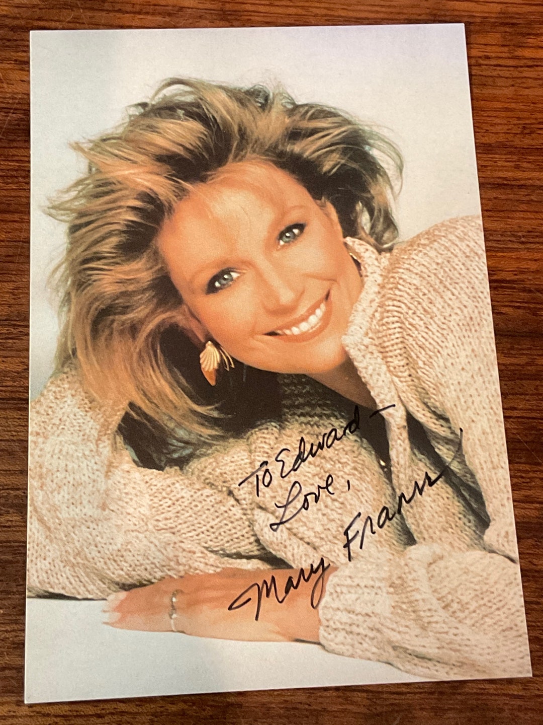 Mary Frann "newhart" Hand Signed Autographed 4" X 6" Photo W/ LOA - Etsy