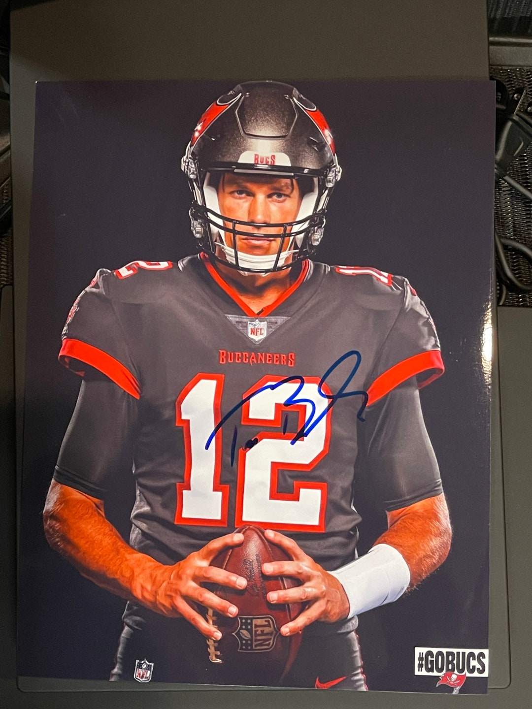 Tom Brady Tampa Bay Buccaneers Autographed Hand Signed NFL - Etsy