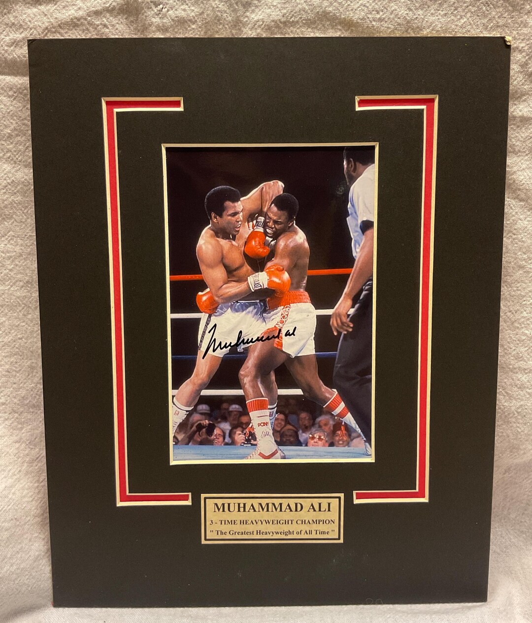 Muhammad Ali "the Greatest Heavyweight of All Time" Hand-signed ...