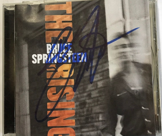 Bruce Springsteen The Rising CD Hand Signed Autographed by | Etsy