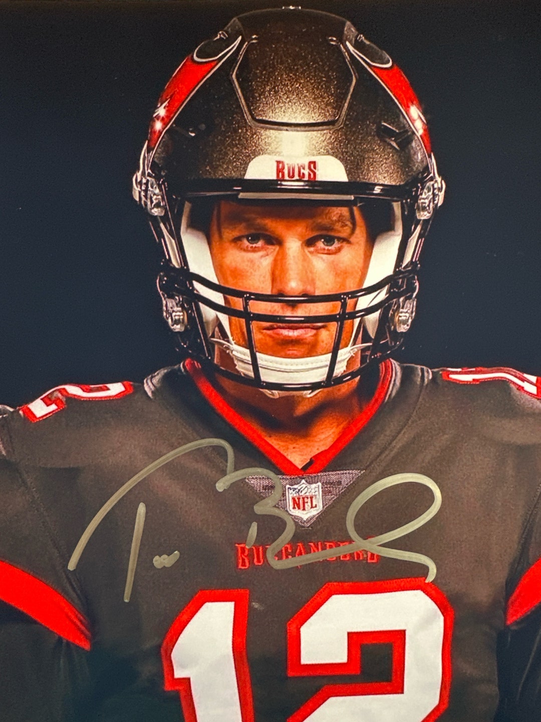 Tom Brady Tampa Bay Buccaneers Autographed Hand Signed NFL 8x11 ...