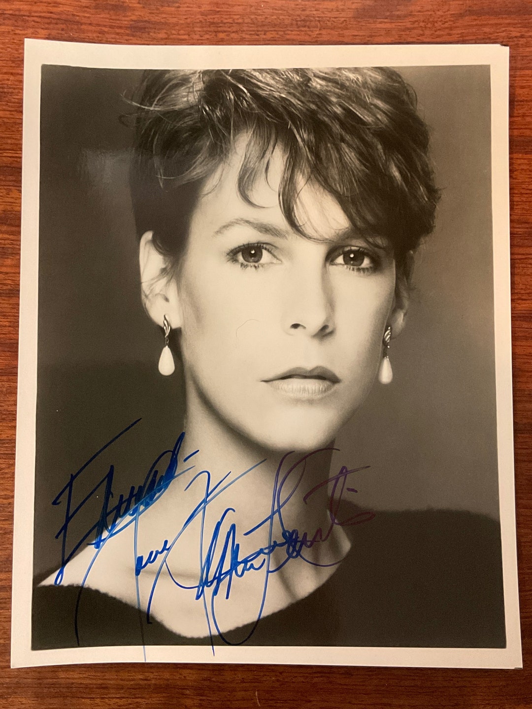 Jamie Lee Curtis "actress" Hand Signed Autographed 8"x10" Photo W/ LOA ...