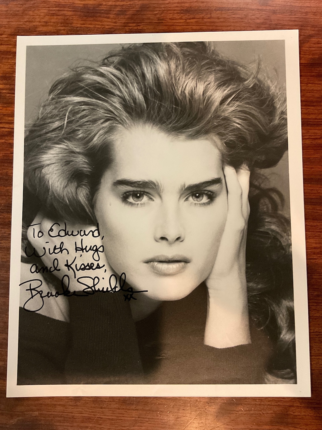 Brooke Shields - Actress/model - Hand Signed Autographed 8"x10" Photo W ...