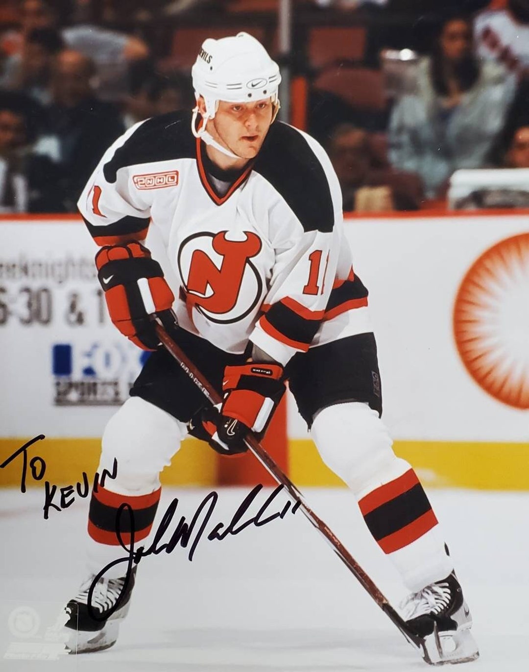 John Madden New Jersey Devils NHL Hockey Hand Signed Autograph 8"x10 ...