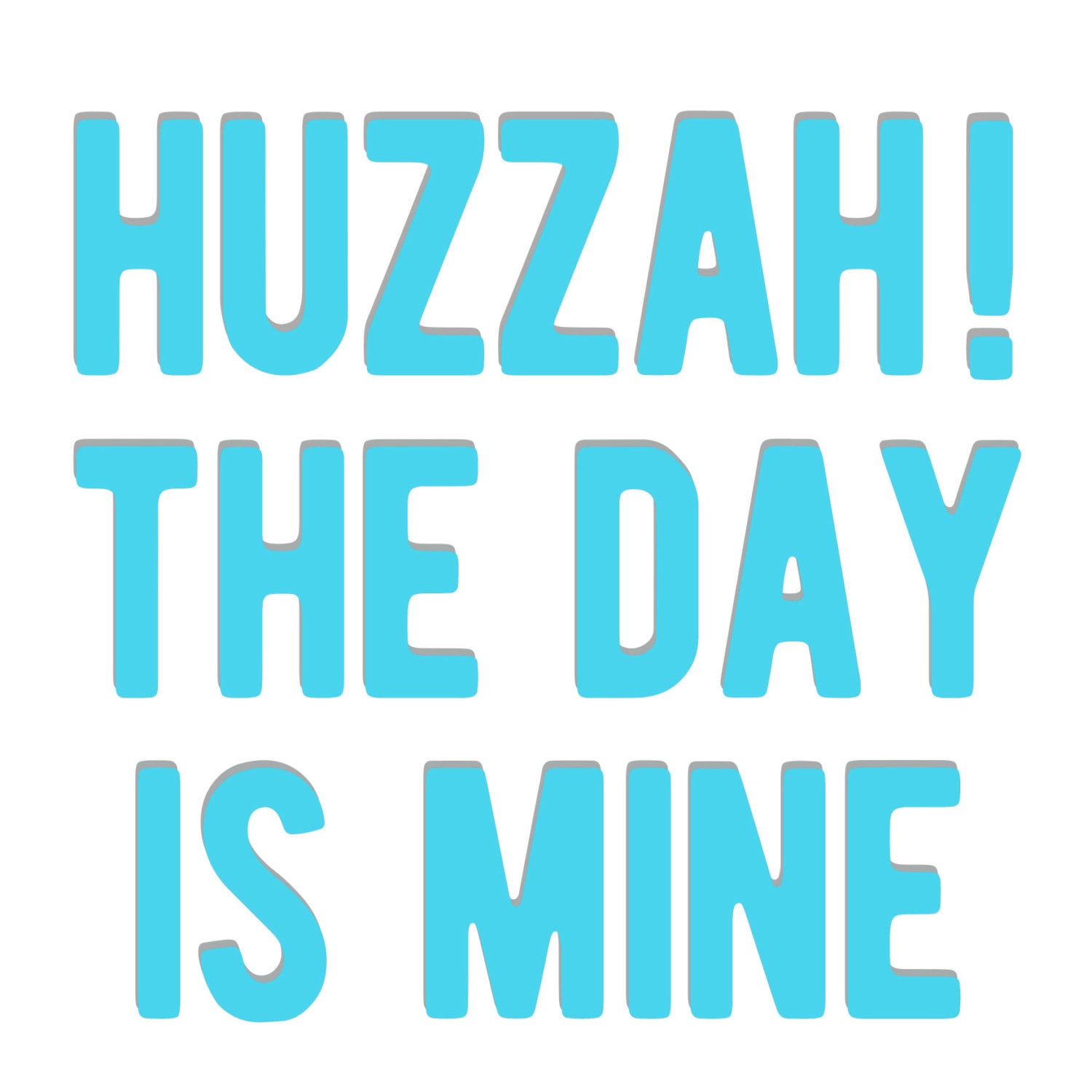 Huzzah! the Day is Mine Mug. 11 Oz Ceramic Mug. Geeky Mugs. Gifts Under ...