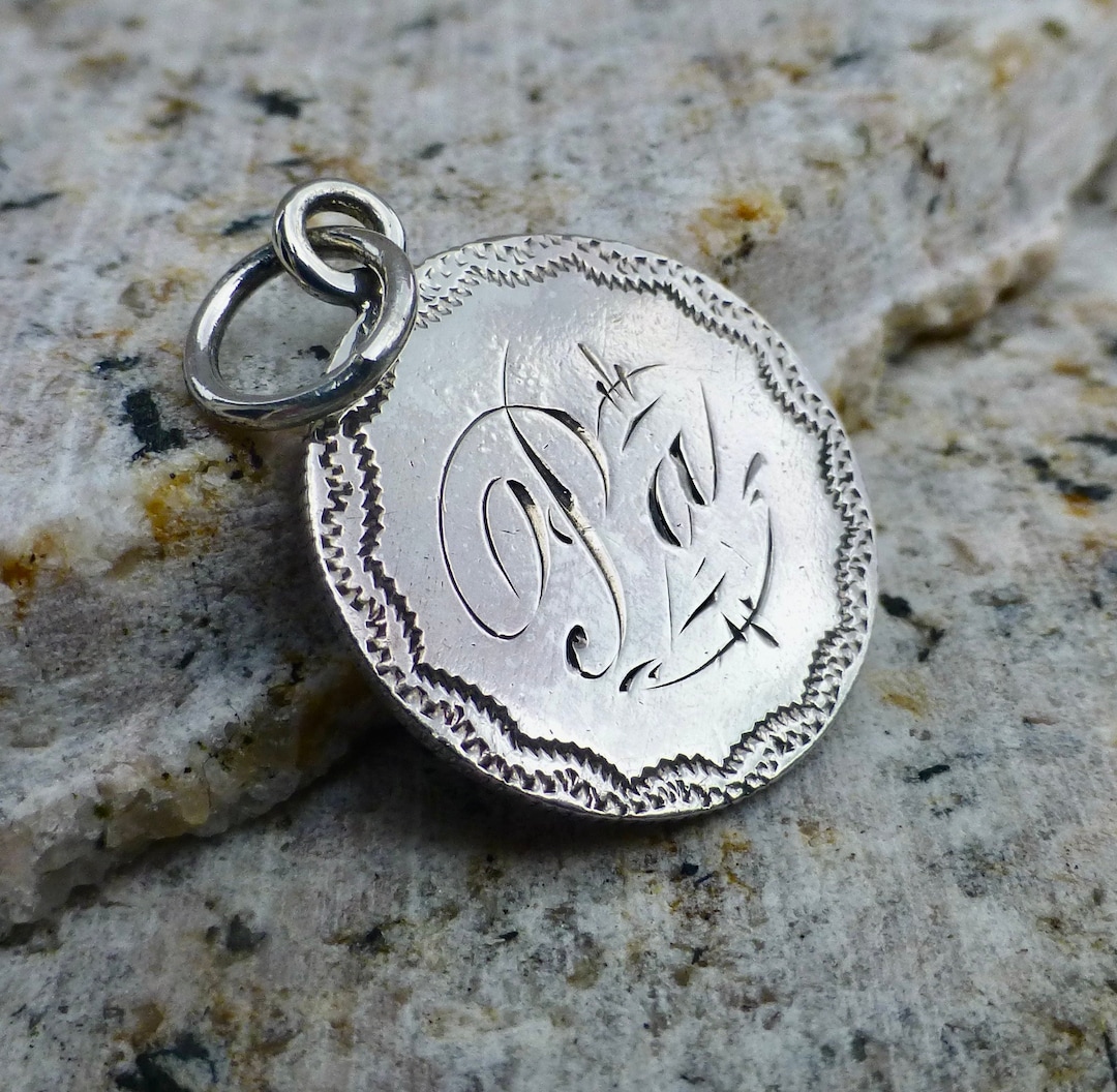 Victorian "pa" Love Token Charm or Pendant, Dated 1872 - Etsy