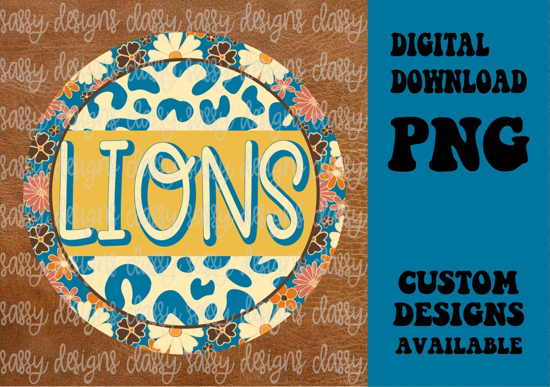 Lions School Mascot, School Spirit Png, Sports Png, PNG INSTANT ...