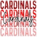Cardinals Red School Mascot, School Spirit Png, Sports Png, Svg PNG ...