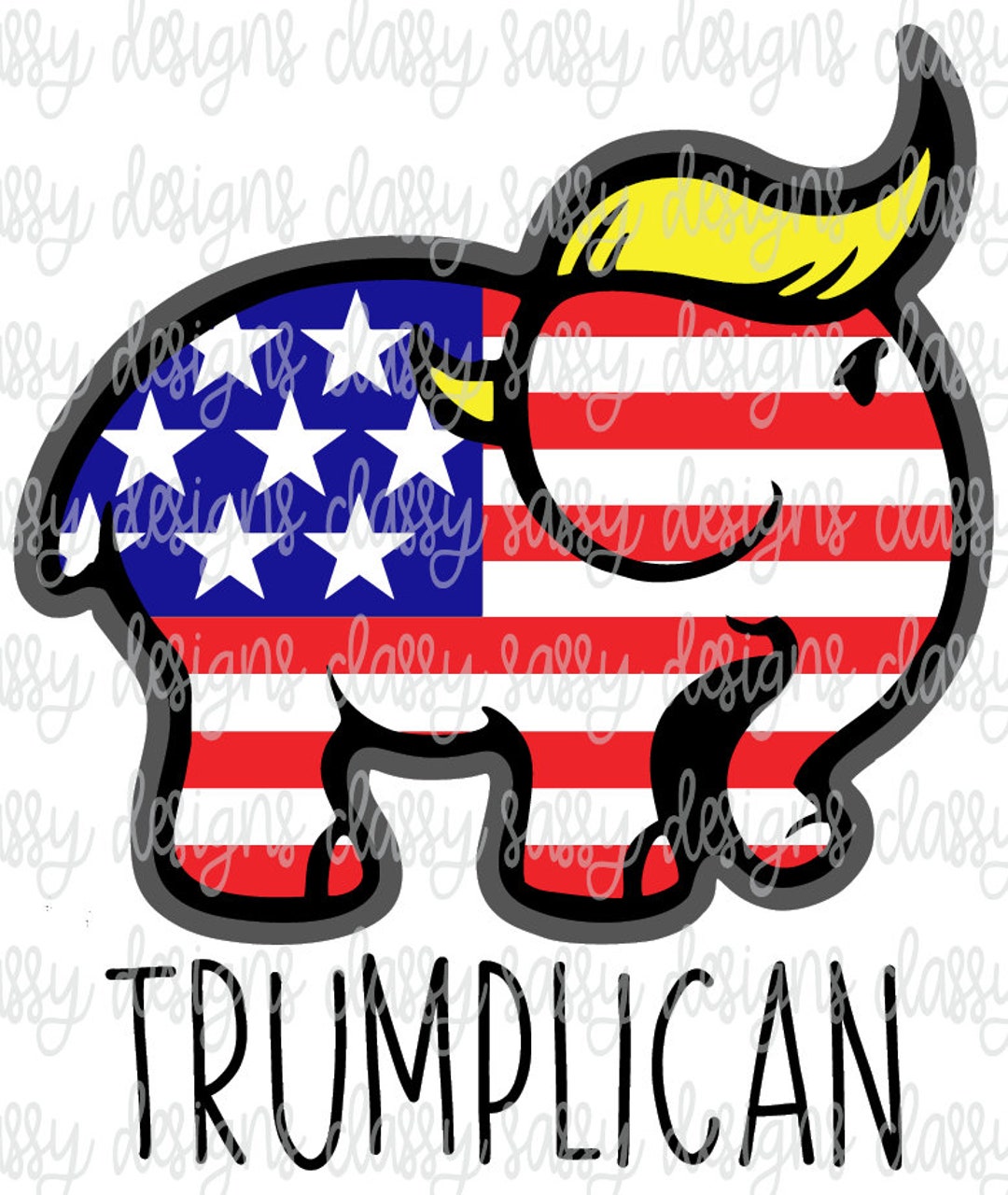 Trumplican, Trump 2024, Svg Png INSTANT DOWNLOAD Print and Cut File ...