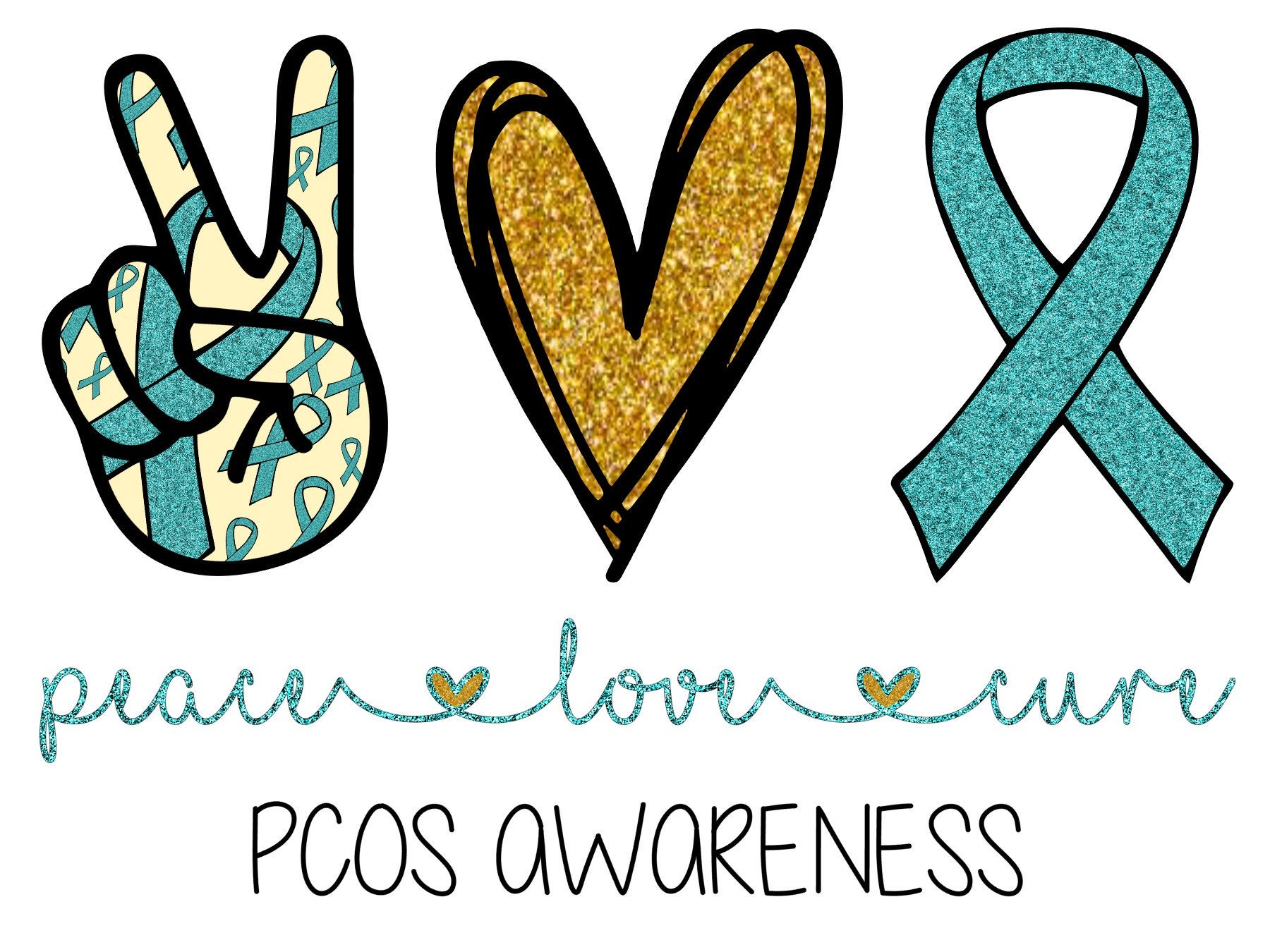 Pcos Awareness Ribbon