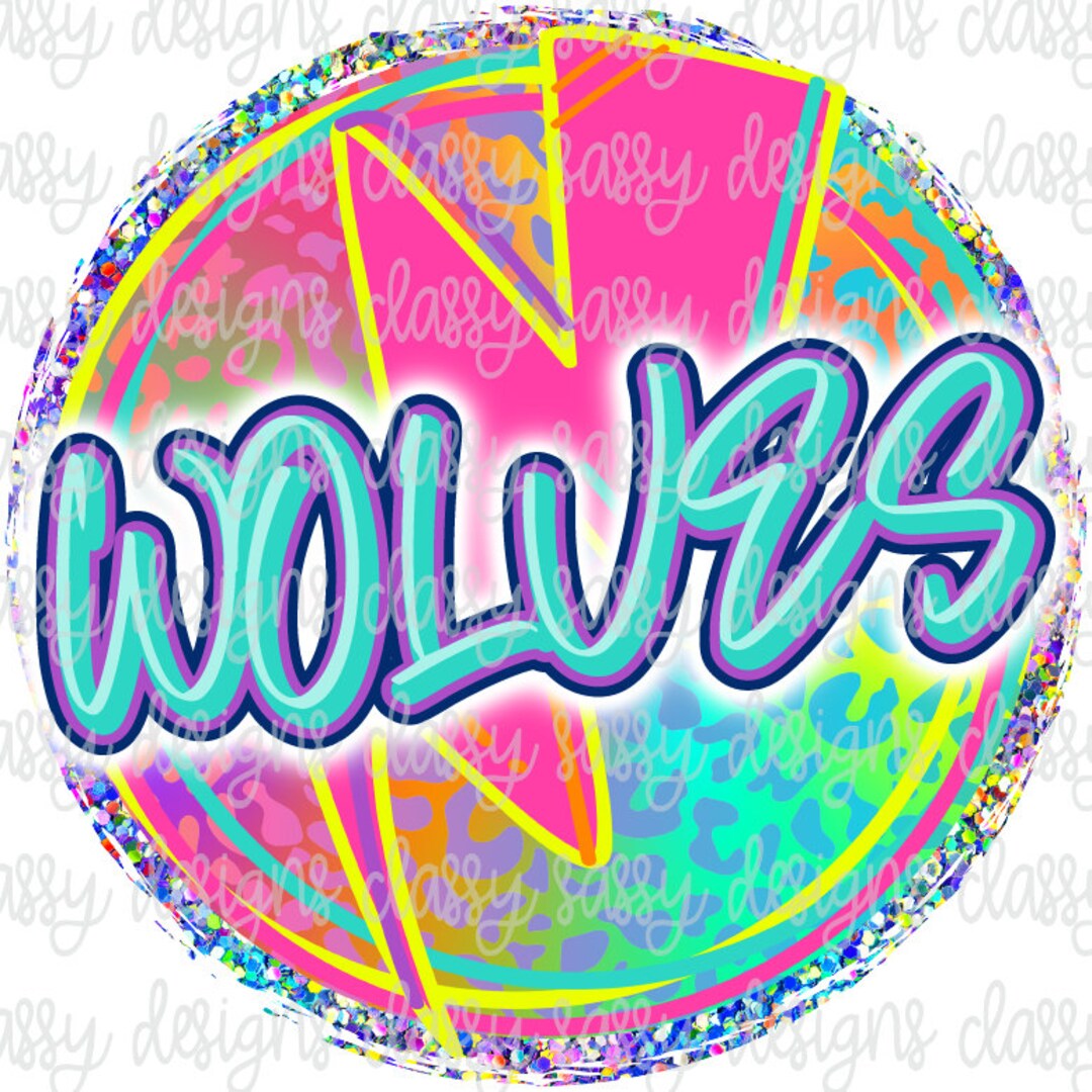Wolves School Mascot, School Spirit Png, Sports Png, PNG INSTANT ...
