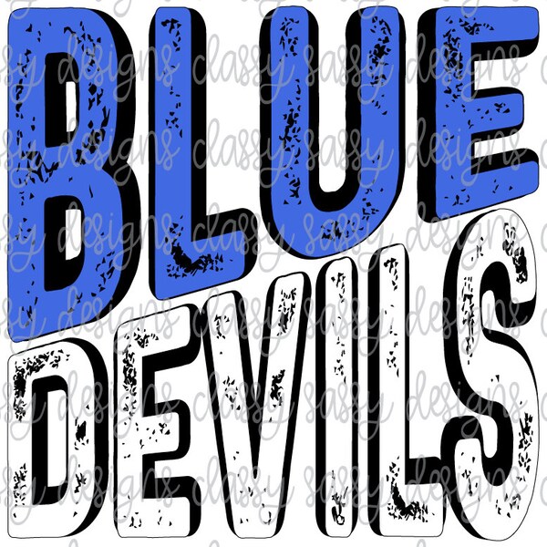 Blue Devils - Etsy