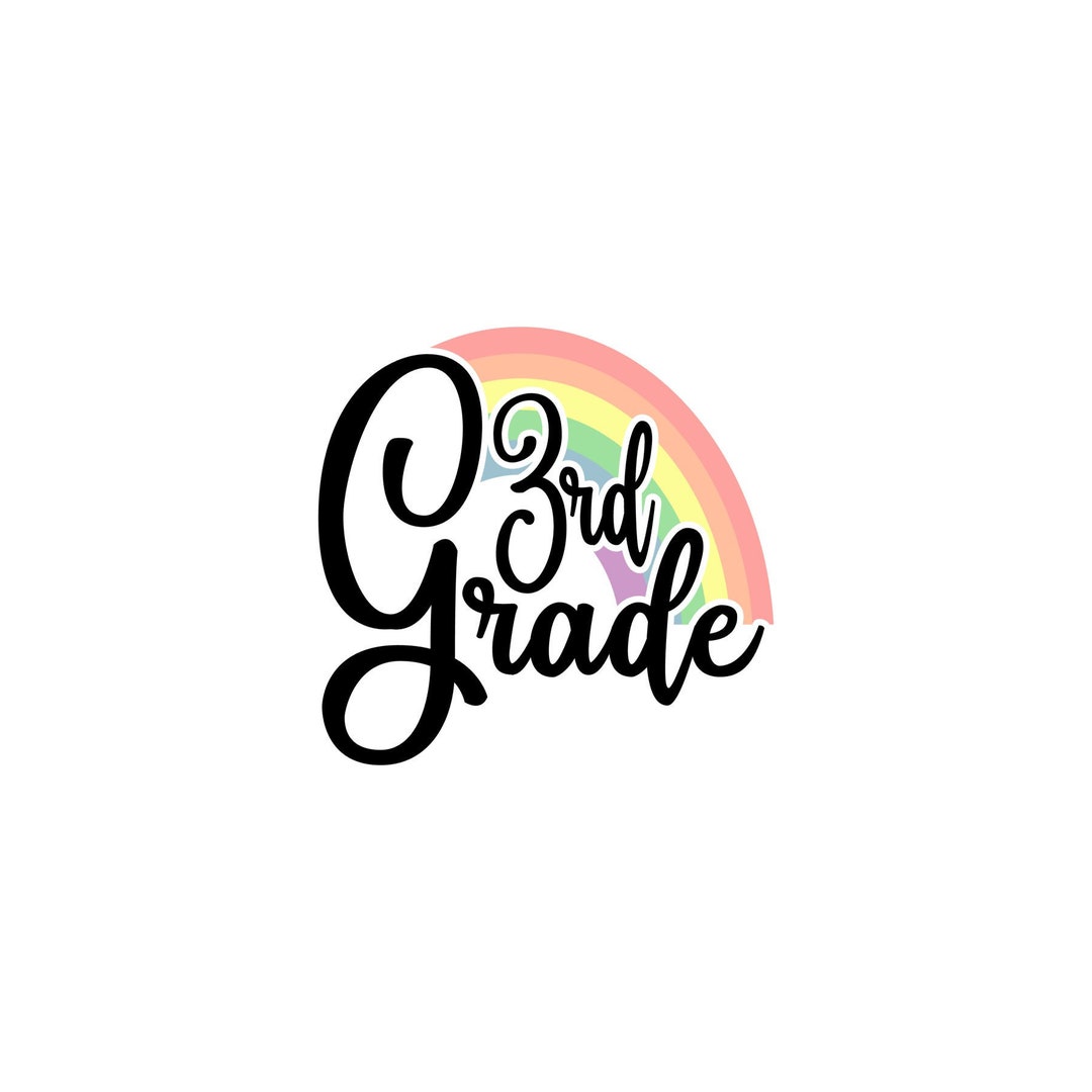 Back to School Third 3rd Grade Rainbow First Day of School - Etsy