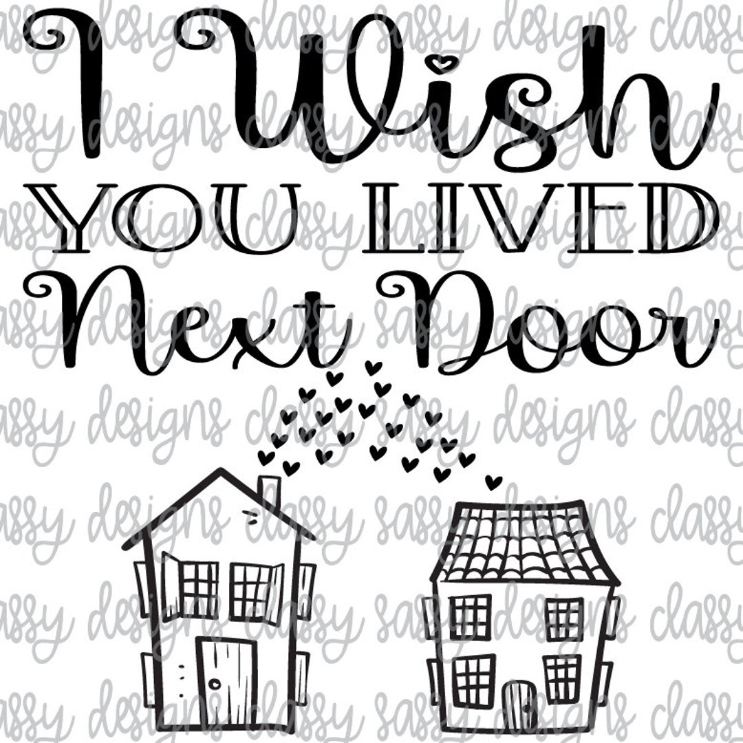 Next Door Please Use Sign Printable