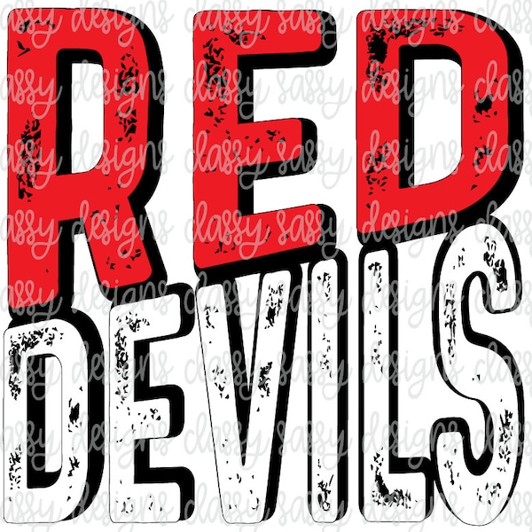 South Fulton Red Devils Png - Etsy