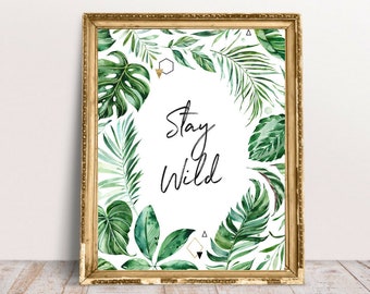 Monstera quote | Etsy