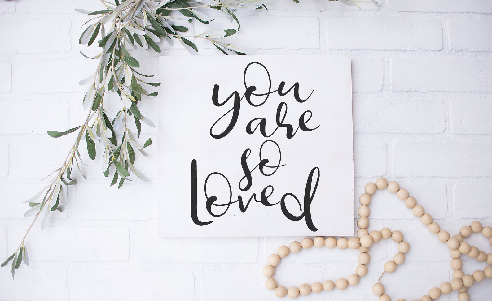 You Are so Loved Printable Print Sign Nursery Decor | Etsy