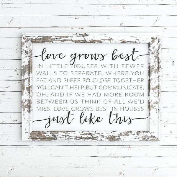Love Grows Best - Etsy