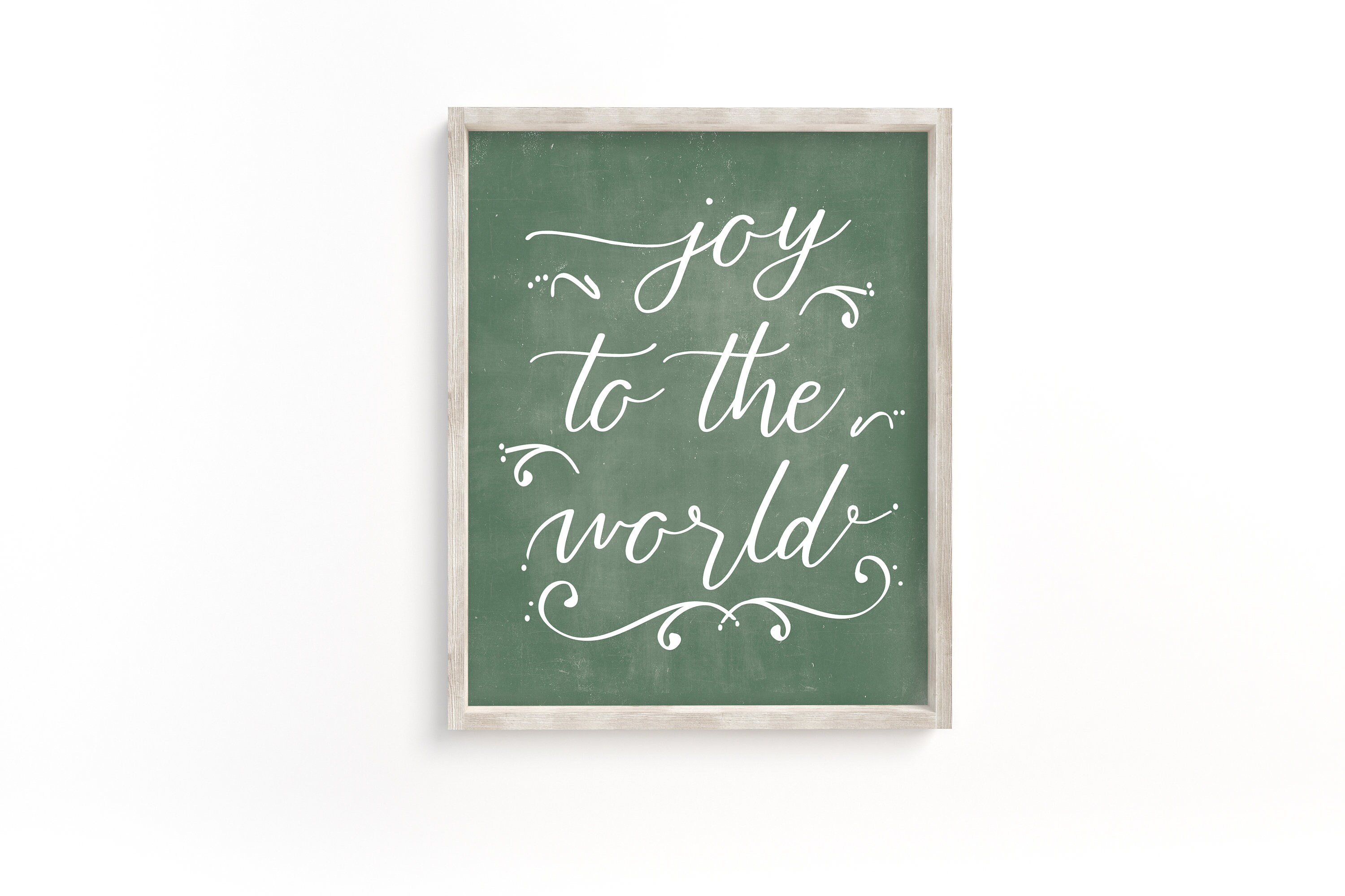 Joy to the World Christmas Printable, Holiday Decor, Sign, Christmas ...