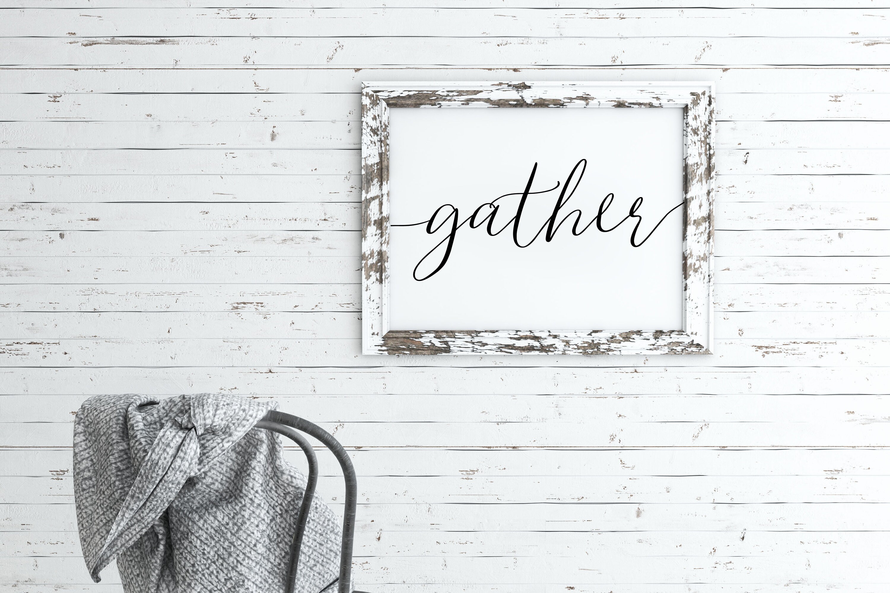 Gather Printable Print Gather Sign Gather Wall Art Gather | Etsy