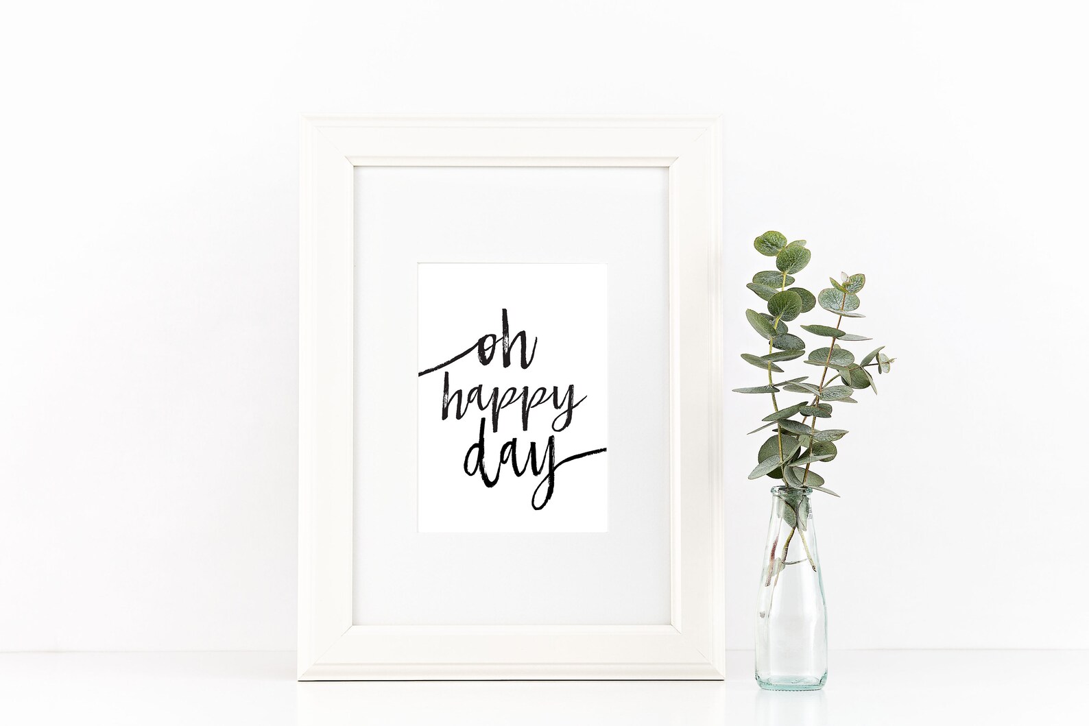 Oh Happy Day Printable, Wedding Decor, Oh Happy Day Sign, Oh Happy Day ...