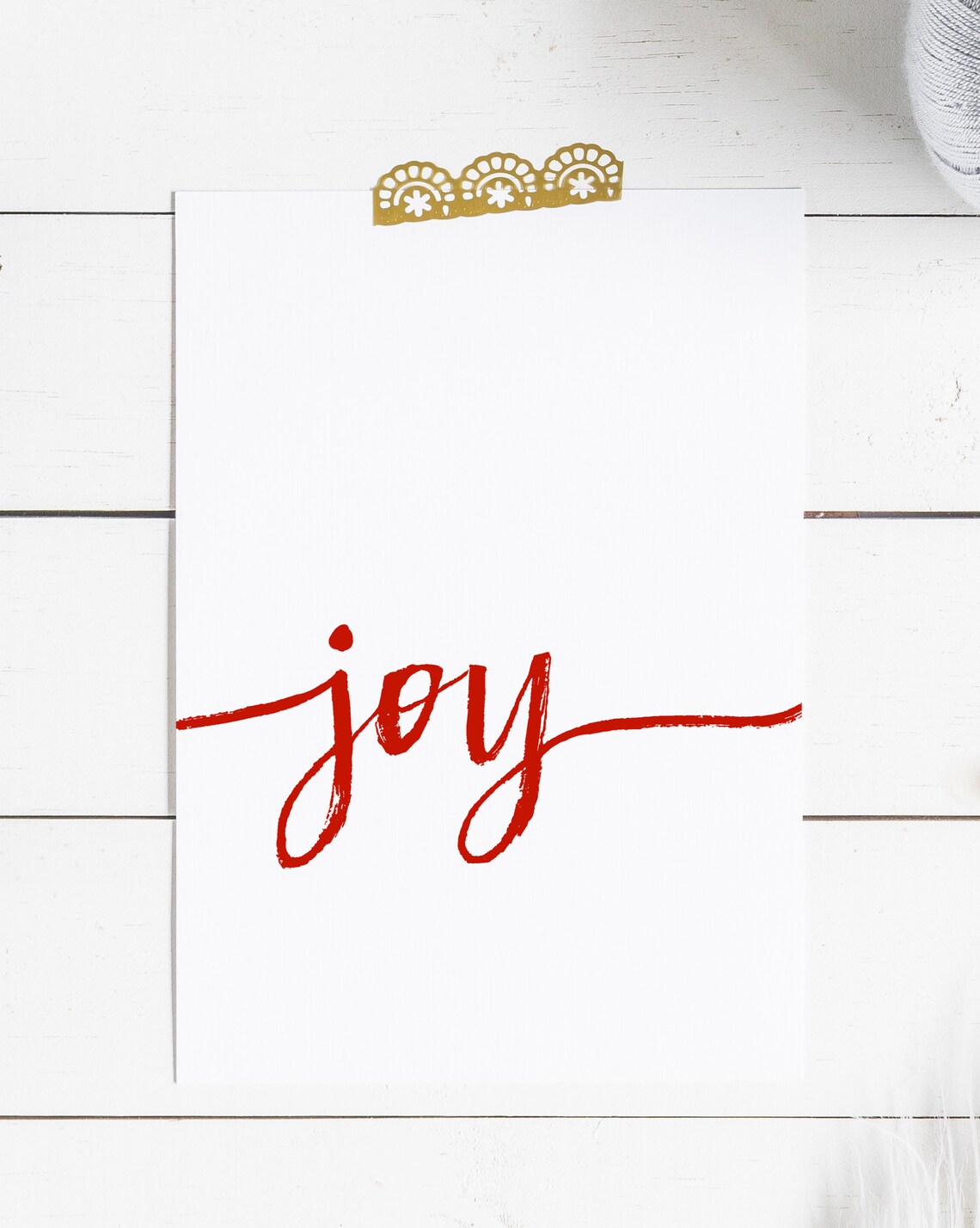 Joy Printable Joy Print Christmas Print Wall Art Christmas | Etsy