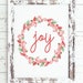 Joy Printable Joy Print Joy Sign Christmas Wall Decor Joy - Etsy