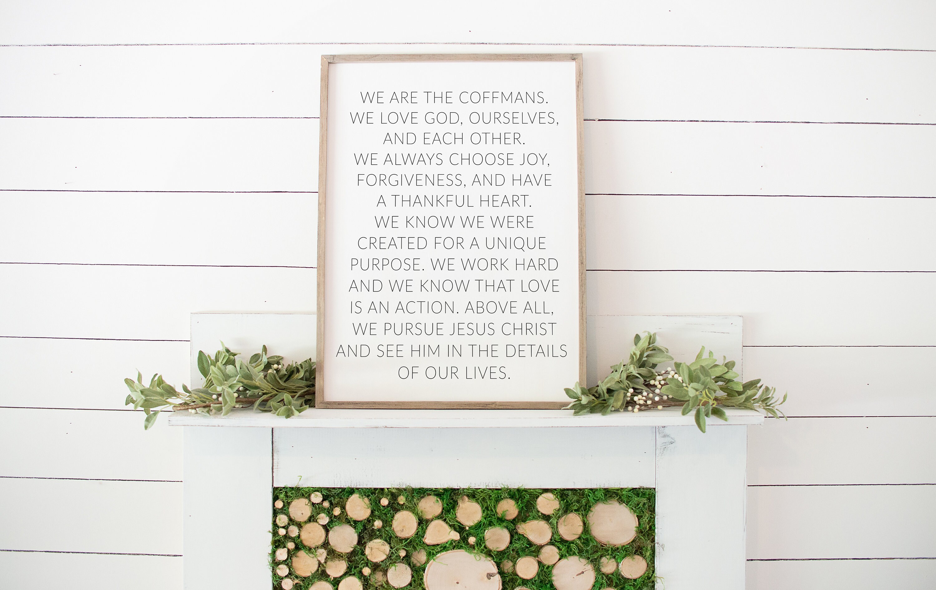 Family Mission Statement Printable, Family Mission Print, Custom Family ...