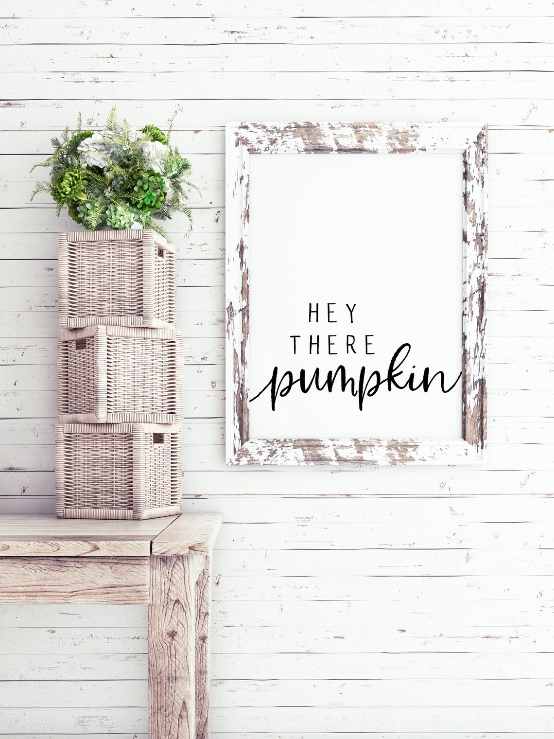 Hey There Pumpkin Printable Fall Wall Art Autumn Printable - Etsy