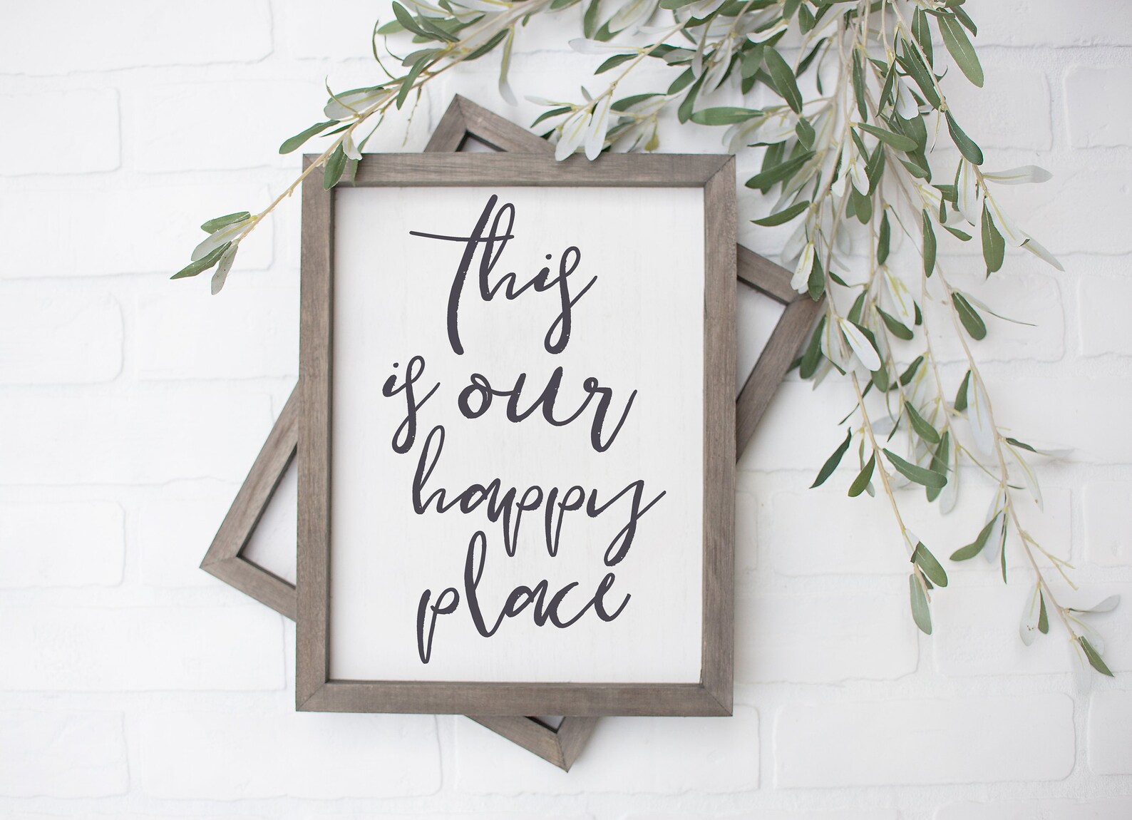 This is Our Happy Place Printable, Print, Sign, Home Decor, Printable ...