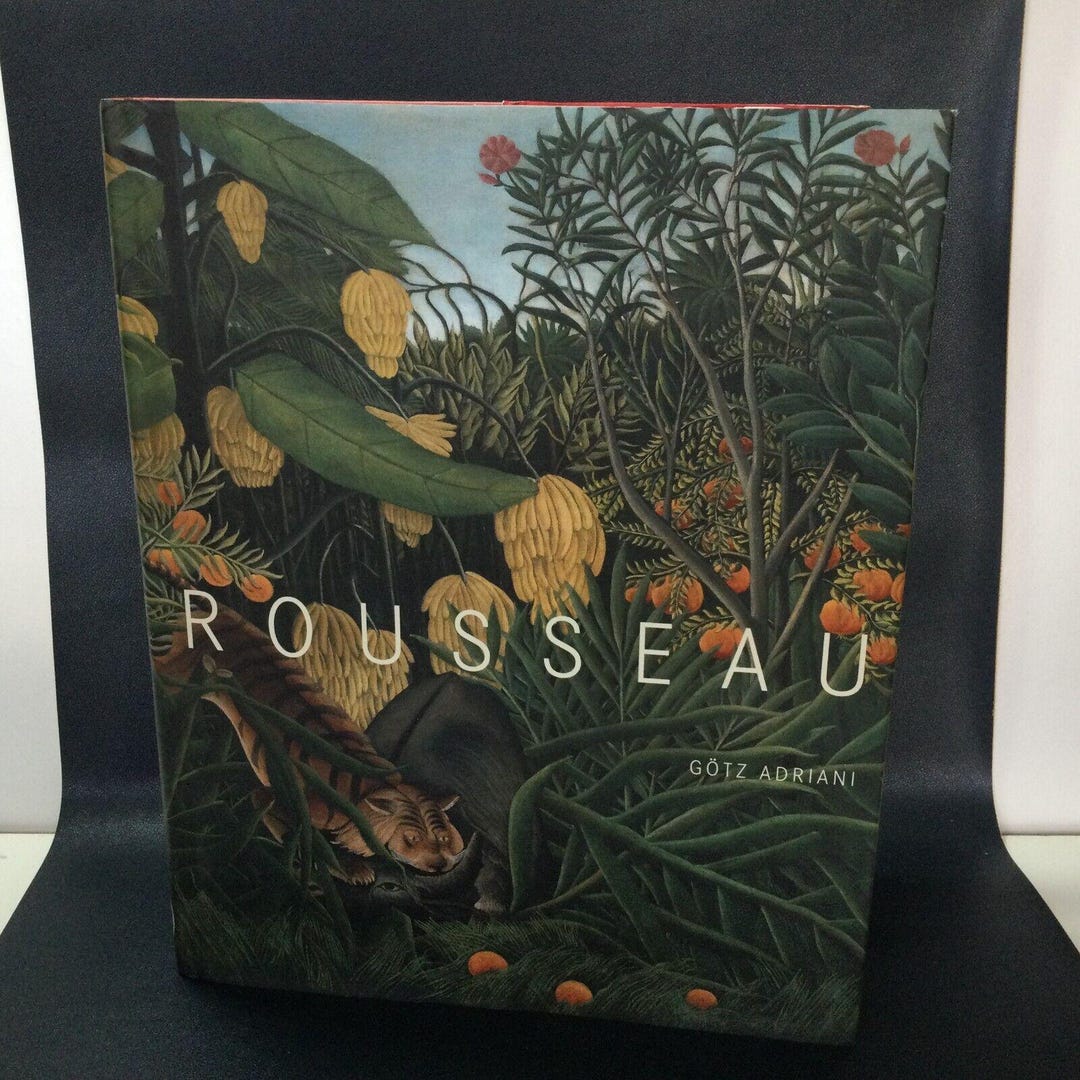 Henri Rousseau 2001 Hardback Art Book Gotz Adriani - Etsy