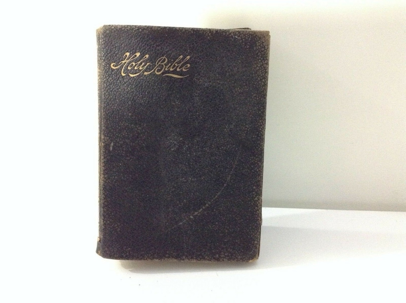 Collectable Sunday School Bible Clean Gold Edge 1894 - Etsy