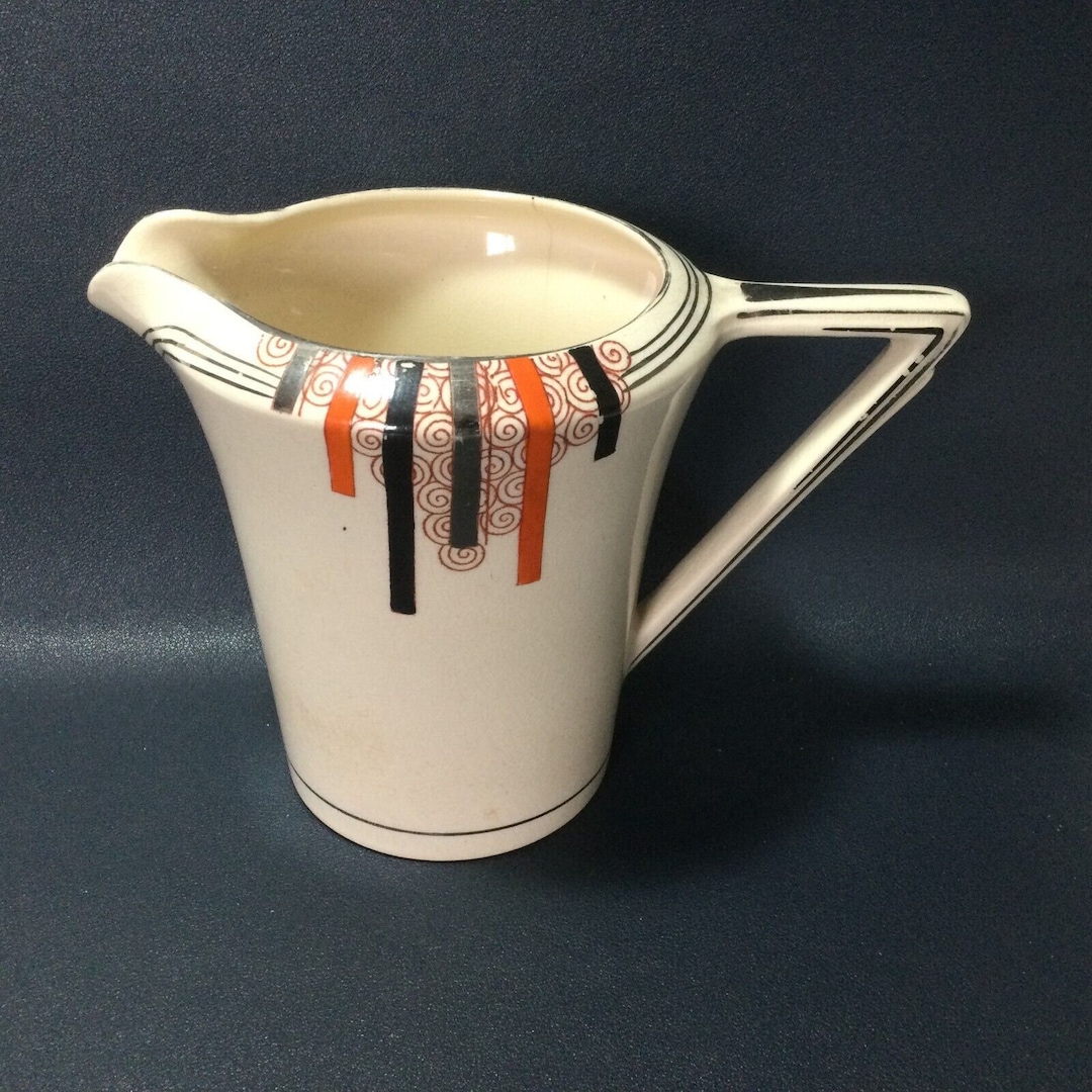 Solian Ware Soho Pottery Melody Art Deco China Jug - Etsy