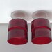 4 X Retro Luminarc French Ruby Red Glass Dessert Dishes - Etsy