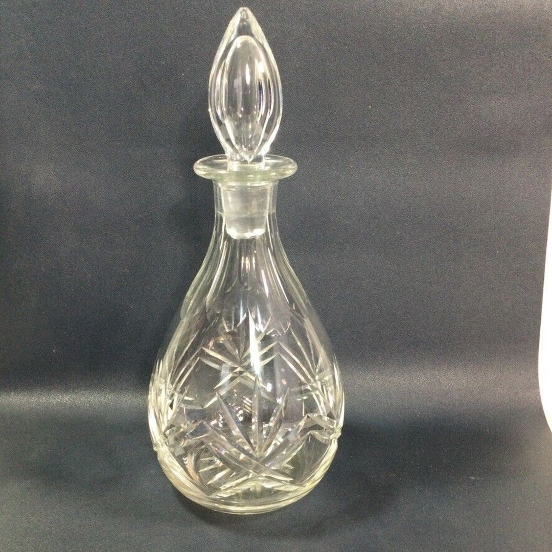 Thomas WEBB Crystal Decanter 12 Tall - Etsy